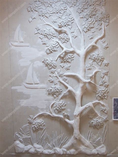 Декоративное панно на стену из гипса, бетона, мрамора. Изготовление на ...