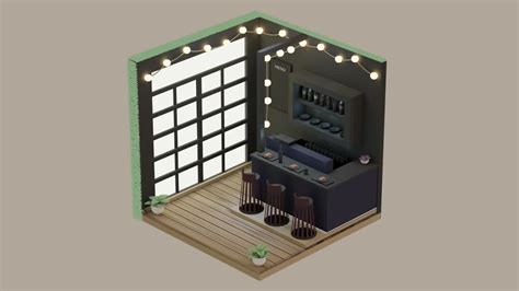 ️ricardo Oliva On Linkedin 3d 3droom B3d Blender Isometric
