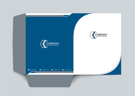 Professional Presentation Folder Graphic By Ju Design · Creative Fabrica