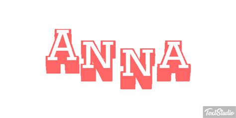Anna Name Animated  Logo Designs