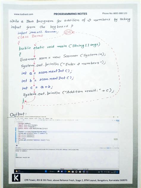 1877449 Programming Day 1 Session 2 Control Flow 1 Addition Of