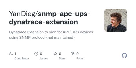Github Yandiegsnmp Apc Ups Dynatrace Extension Dynatrace Extension