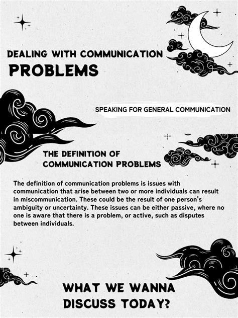 Dealing With Communication Problems Pdf Conversation Communication