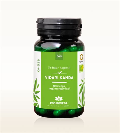 Cosmoveda Bio Vidari Kanda Kapseln 80 Stück