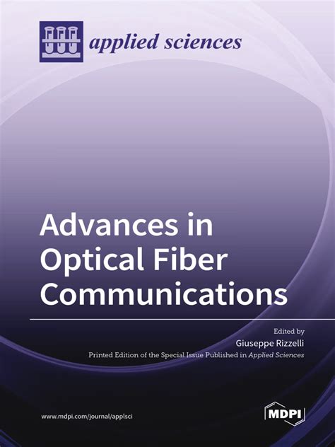 Advances In Optical Fiber Communications Pdf
