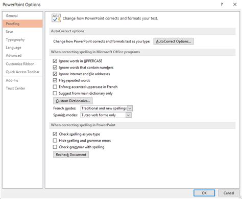 How To Use Proofreading Options In Powerpoint 2013 And Powerpoint 2016 Free Powerpoint Templates