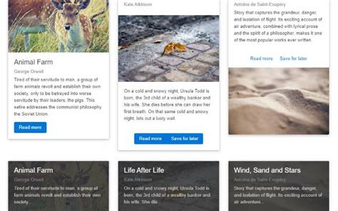 Bootstrap Cards Examples That Designers Can Use