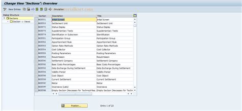RESCSU SAP Tcode SU Sections