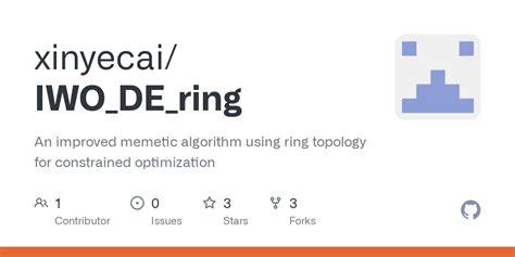Github Xinyecai Iwo De Ring An Improved Memetic Algorithm Using Ring