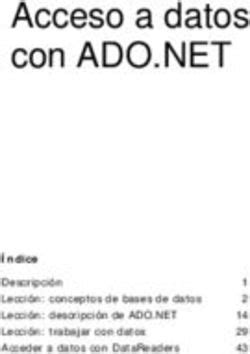 Acceso A Datos Con ADO NET