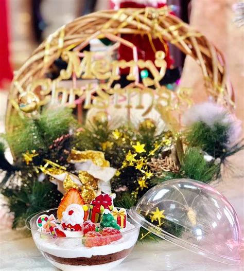 圣诞节 茶歇 蛋糕球