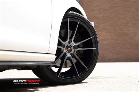 VOLKSWAGEN GOLF INFORGED IFG24 GLOSS BLACK MACHINED FACE