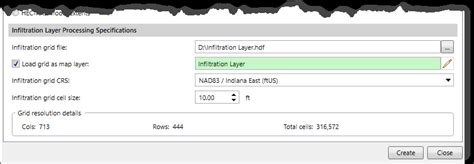 Compute Infiltration Command Civilgeo Knowledge Base