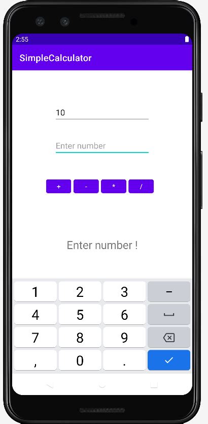 github tolganacar simplecalculator simple calculator app