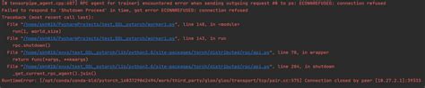 Connect 127011 A Port Connection Refused Distributed Rpc Pytorch Forums