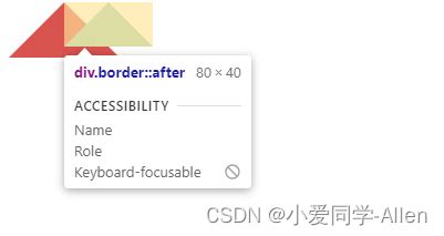 css基础知识十八CSS如何画一个三角形原理是什么