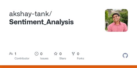 Github Akshay Tanksentimentanalysis