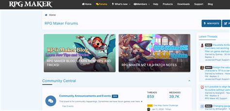 RPG Maker MZ Patch Notes RPG Maker Forums