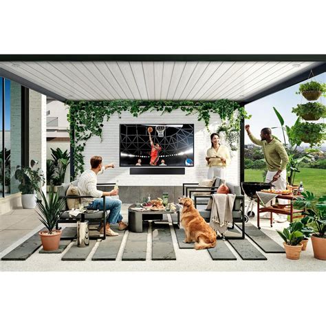 Samsung 75 Class The Terrace Partial Sun Neo Qled 4k Lst7d In Titan
