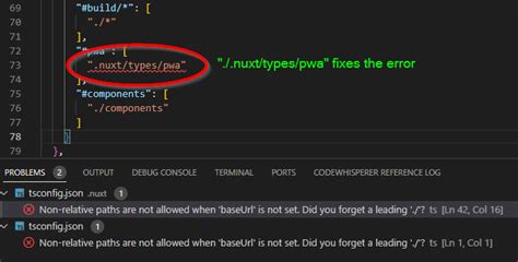 Non Relative Paths Are Not Allowed When Baseurl Is Not Set Typescript V522 · Issue 23157