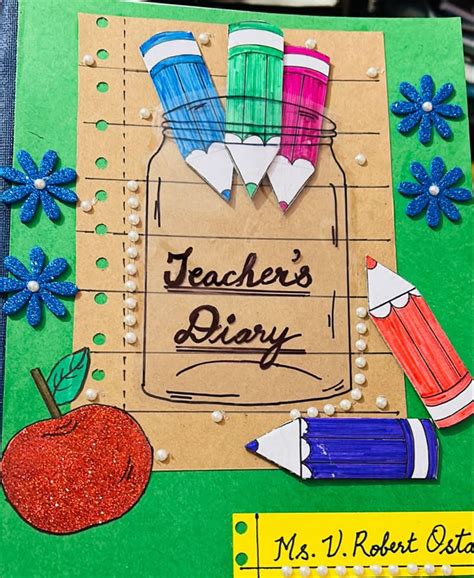 School Diary Cover Page Design Ideas At Quyen Elliott Blog