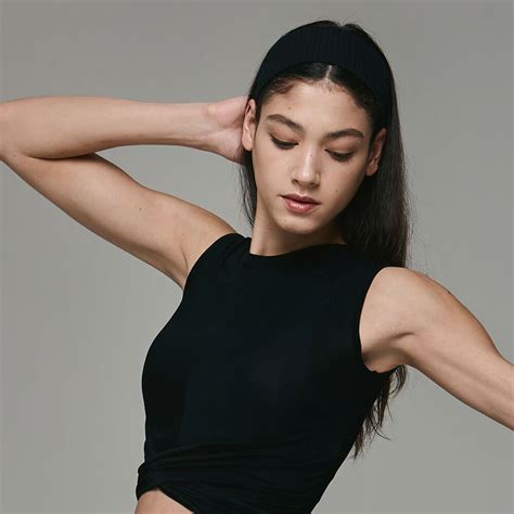 여성 요가복 Devi A0003 블랙 필라테스 로라 골지 헤어밴드 감도 깊은 취향 셀렉트샵 29cm