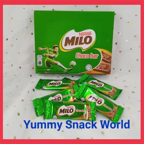 Nestle Milo Choco Bar Ready Stock Lazada