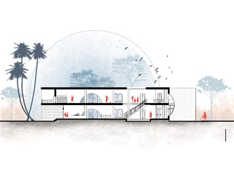 Section Render In 2025 Architecture Design Presentation