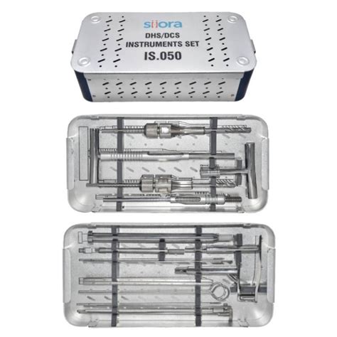 Dhs Dcs Instrument Set In Graphics Box Siora Surgicals Private Limited