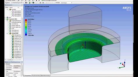 Ansys Workbench Deep Drawing Simulation Youtube
