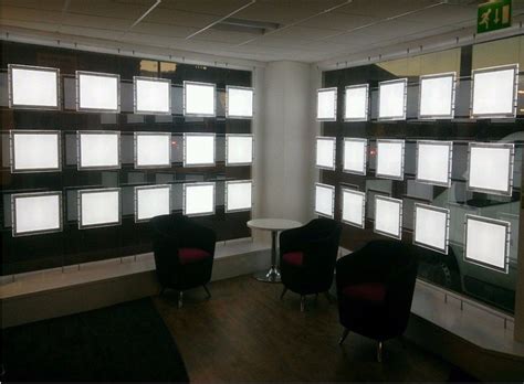 Illuminated A4 A3 Led Window Display Real Estate Acrylic Light Box Real Estate Light Box And