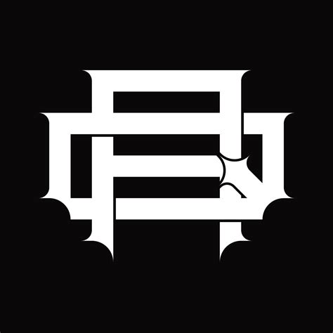 QA Logo Monogram With Vintage Overlapping Linked Style Design Template Vector Art At