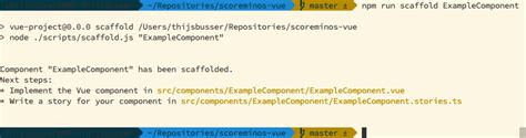 Vue Component And Storybook Story Scaffolding By Thijs Busser Jan