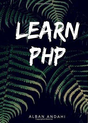 Learn Php Andahi Alban Books