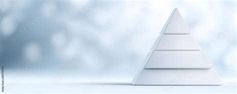 Strategic Planning Pyramid Chart Visualize Goal Hierarchy Target Market Business Objectives