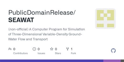 Github Publicdomainreleaseseawat Non Official A Computer Program