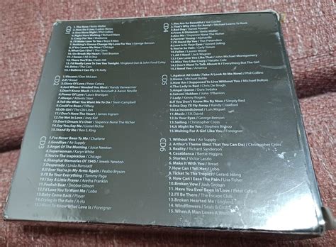 ㊣ 絕版典藏 二手正版盒裝 6cd【白金情歌the Platinum Love Songs】刻苦銘心的戀曲 599 露天市集 全台最