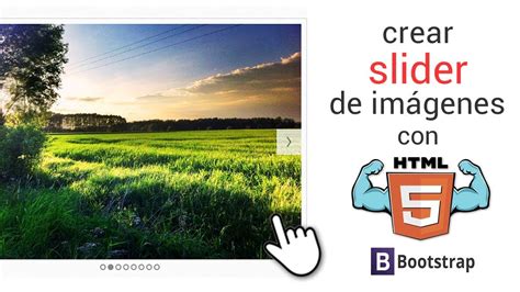 Cómo hacer carrusel de imágenes en HTML5 fácil con Bootstrap en 5