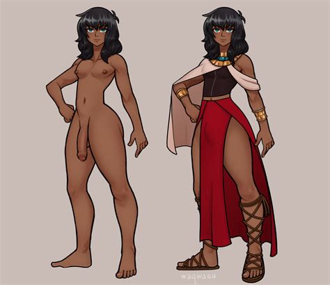 Commission Oc Khayri Ref Sheet By Waqwasu Hentai Foundry