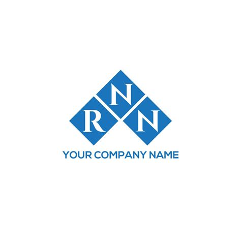 Rnn Letter Logo Design On White Background Rnn Creative Initials Letter Logo Concept Rnn