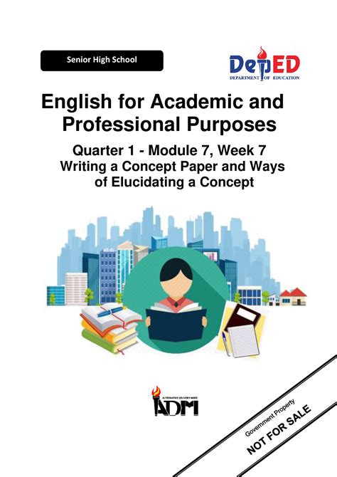 Module 8 English For Academic Q1 Mod7 Wk7 V5 English For Academic And