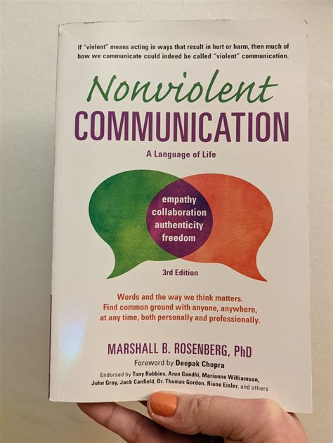 Nonviolent Communication By Marshall B Rosenberg Phd Ask Musings