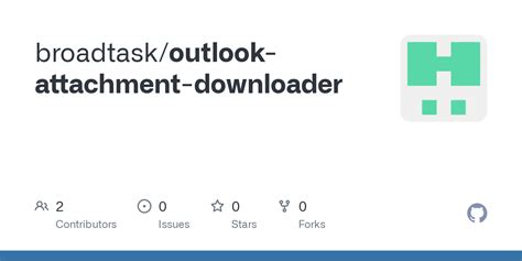 Github Broadtaskoutlook Attachment Downloader