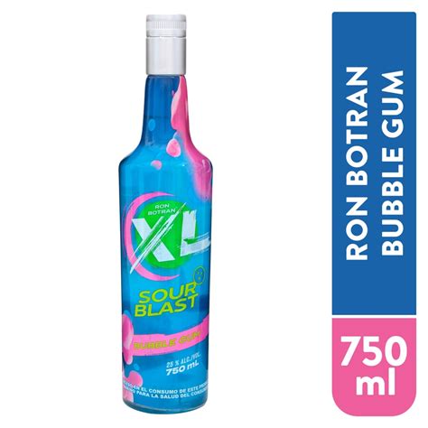 Comprar Ron Botran Xl Sour Blast Bubble Gum 25 Vol Alcohol 750 Ml Walmart Guatemala Maxi
