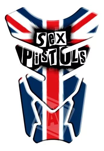 Tankpad Adesivo 3d Tanque De Moto Sex Pistols 3 Frete Grátis