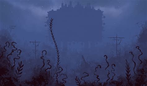 Artstation Superstructure Rain World Fanart