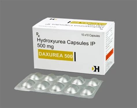 500mg Hydroxyurea Capsules Ip For Clinical At ₹ 1485box In Vadodara