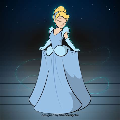 Cinderella Vector Free Download