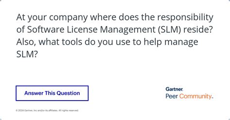 At Your Company Where Does The Responsibility Of Software License