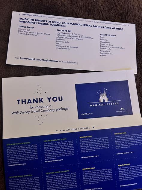 Just Got These In The Mail How Does The “magical Extras” Card Work At